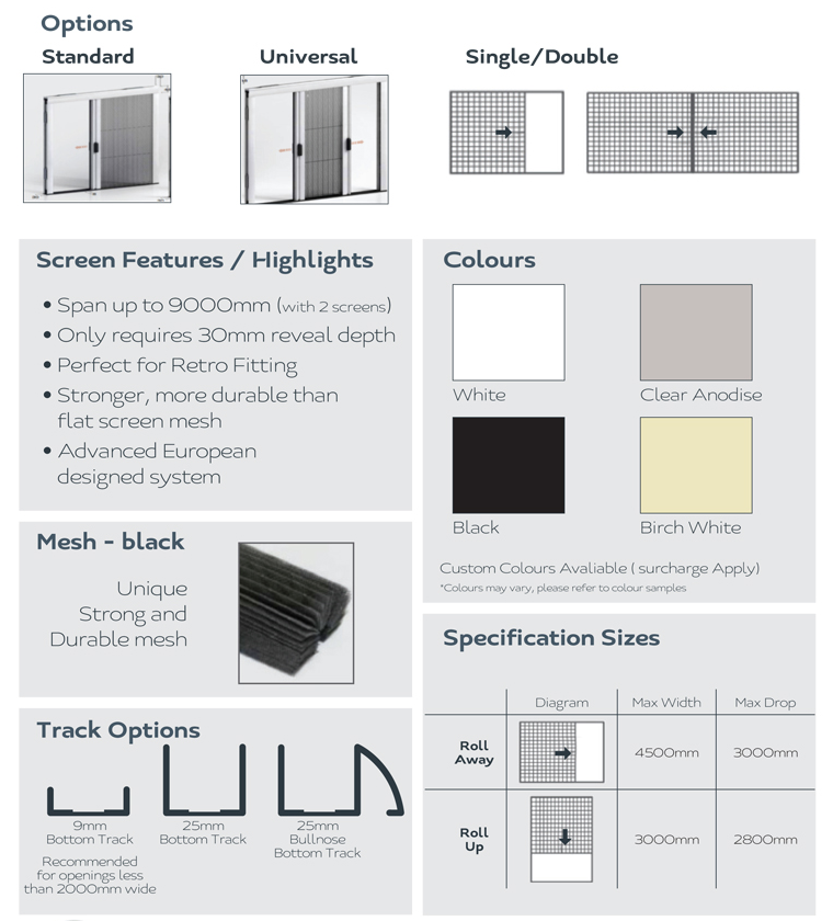 Vueline Pleated Fly Screens | SHUTTERS & BLINDS SOLUTIONS